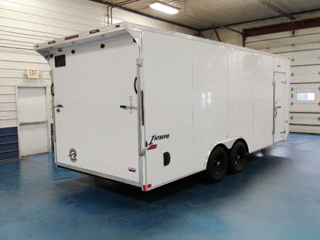 Homesteader Intrepid 8.5x20 9950 GVW. V-Nose Car Hauler ***REAR SPOILER ...